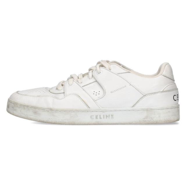 セリーヌ サイズ:42  CT-04 ローカットレザースニーカー 中古 SB01