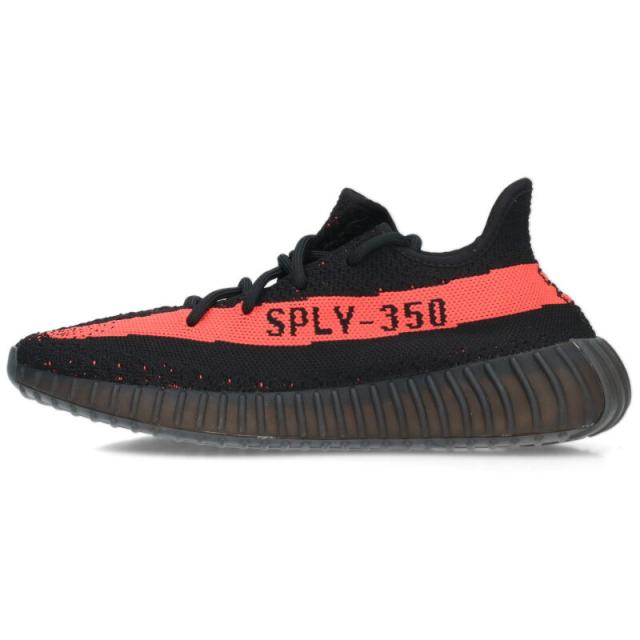 アディダス サイズ:26.5cm  YEEZY BOOST 350 V2 Core Black Red BY9612 イージーブーストコアブラックスニーカー 中古 BS99