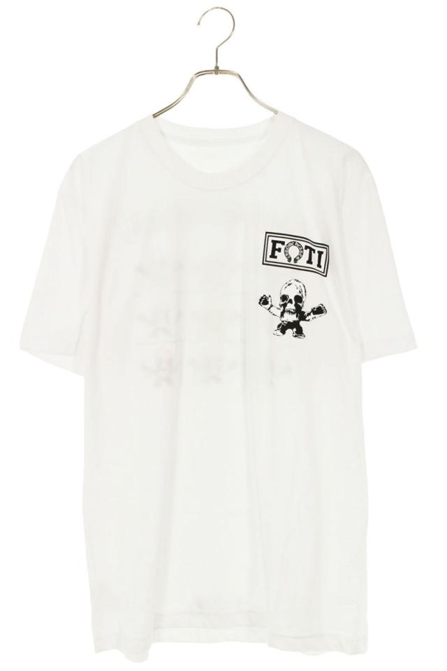 クロムハーツ サイズ:L  CH T-SHRT 1 ブロントFOTIプリントTシャツ 中古 SJ02