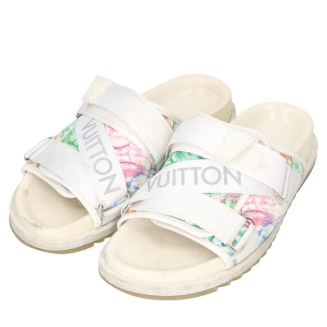 ルイヴィトン サイズ:7  ホノルル・ライン ミュール パステル・モノグラム サンダル 中古 BS99