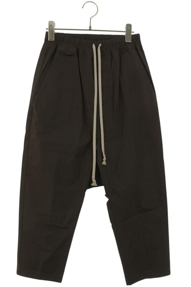 リックオウエンス サイズ:44  25AW  RU02E1381-TE DRAWSTRING CROPPED ドローストリングクロップドロングパンツ 中古 SB01
