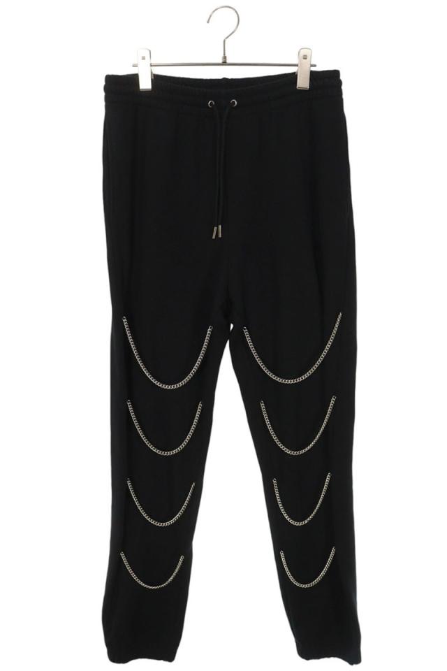 セリーヌ サイズ:M  2Z108052H チェーンジョガースウェットロングパンツ 中古 SB01