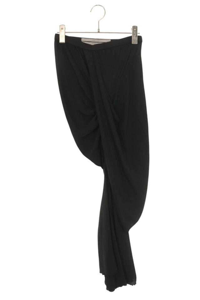 リックオウエンス サイズ:40  RP20S1330-CC SEB SKIRT シルク混ラップスカート 中古 BS99