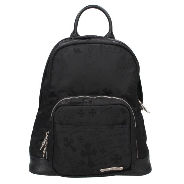 クロムハーツ   7TH GRADE MINI CHプラスナイロン総柄バックパック 中古 SJ02