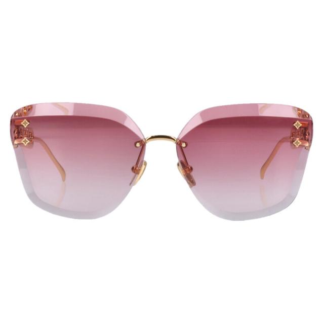 ルイヴィトン サイズ:63□14-140  Z2430U LV ジュエル・キャットアイ メタルテンプルサングラス 中古 BS99