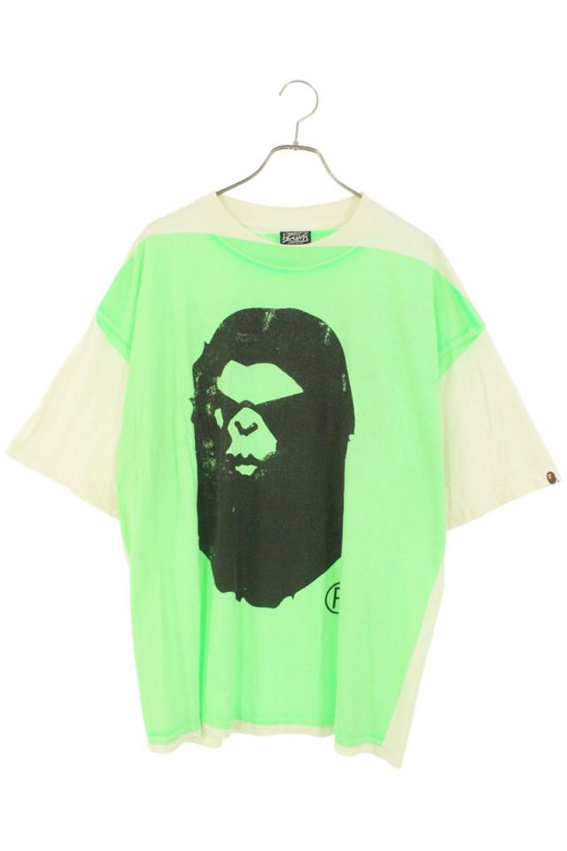 セントマイケル  アベイシングエイプ サイズ:XL  SM-HR1-0000-C34 Tシャツ 中古 SB01