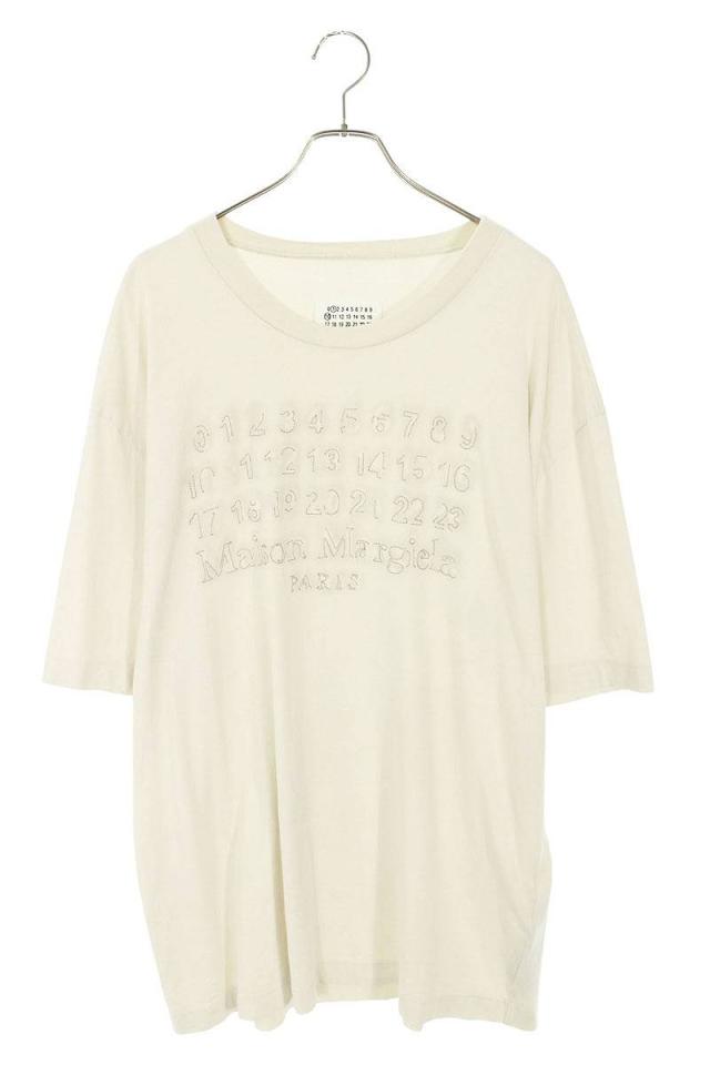メゾンマルジェラ サイズ:S  25SS  S50GC0705 エンブロイダリーロゴTシャツ 中古 SB01