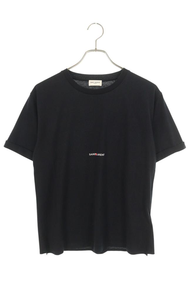 サンローランパリ サイズ:L  460876 YB2DQ ロゴプリントTシャツ 中古 SB01