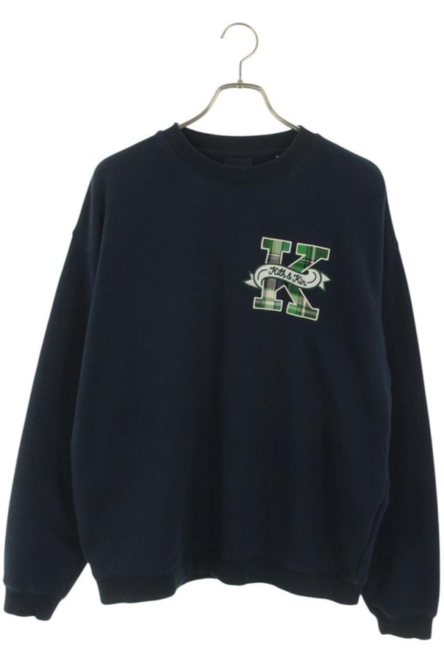キス サイズ:L Kワッペンスウェット 中古 BS99