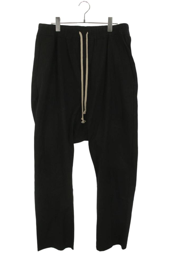 リックオウエンス サイズ:52  RF00M6380-TE ドローコードサルエルロングパンツ 中古 SS13