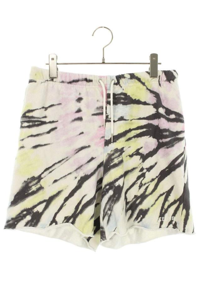 セリーヌ サイズ:S  2Z375647V.14PX タイダイ柄スウェットハーフパンツ 中古 BS99