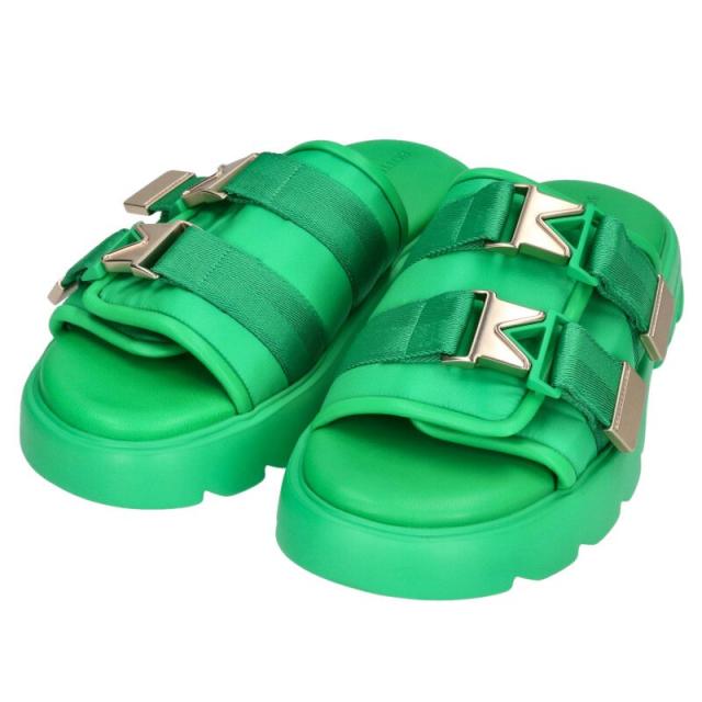 ボッテガヴェネタ サイズ:43  FLASH ダブルバックルフラッシュサンダル 中古 BS99