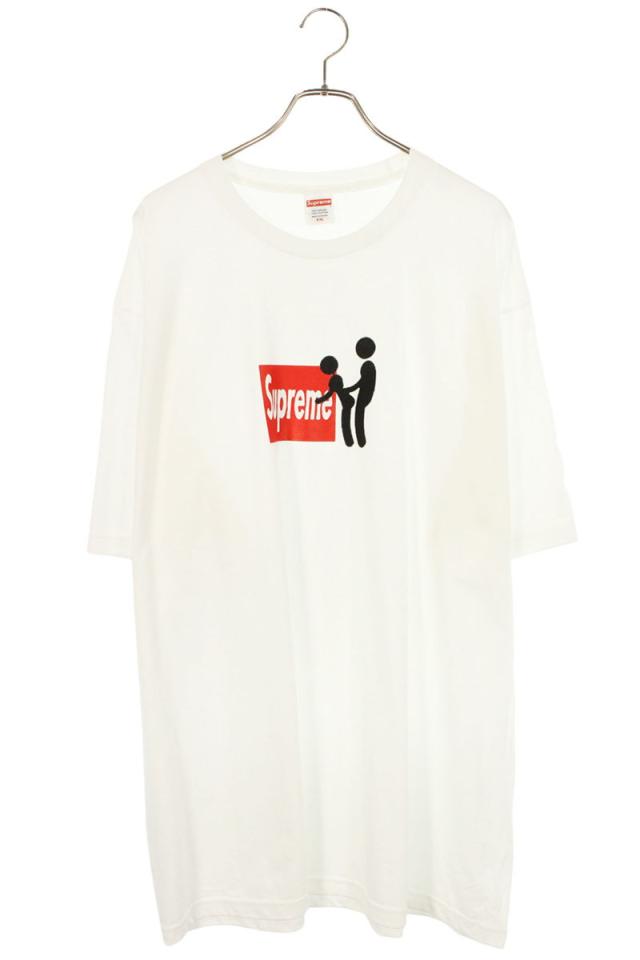 シュプリーム サイズ:XXL  25AW  Stick Tee ロゴプリントTシャツ 中古 BS99
