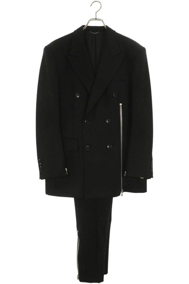 ジョンローレンスサリバン サイズ:44/44  LA006-0120-07 2A001-0120-07 ジップダブルジャケット ジップテーパードパンツセットアップ 中古 BS99