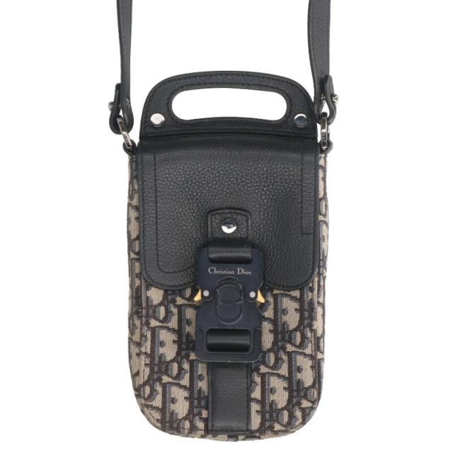 ディオール   SADDLE サドル オブリークバーティカルポーチショルダーバッグ 中古 OM10