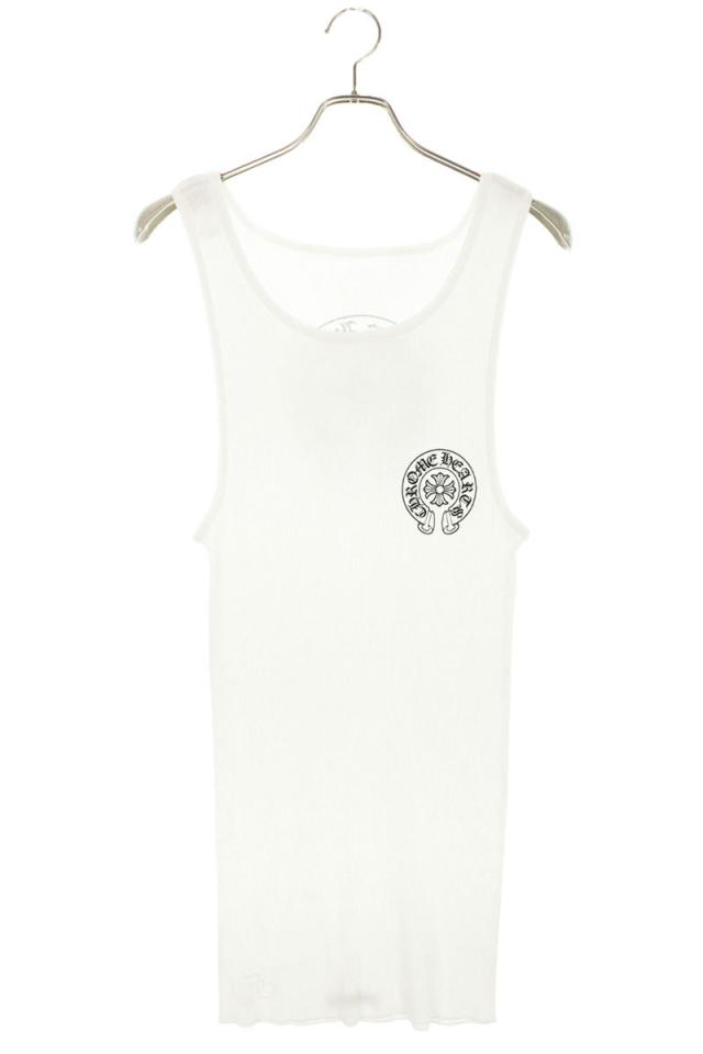 クロムハーツ サイズ:XL  RIB TANK ホースシュープリントリブタンクトップ 中古 SJ02