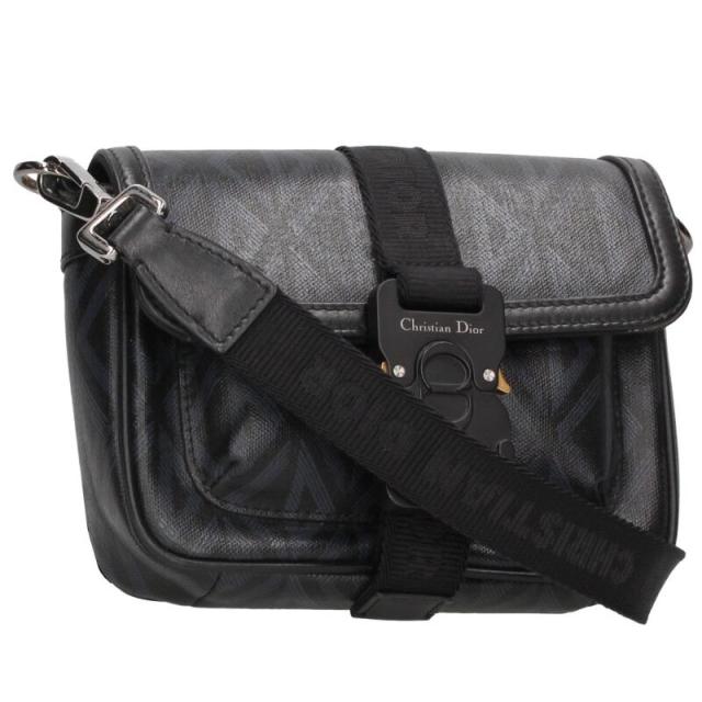 ディオール   Hit the Road  ヒットザロード CDダイヤモンドローラーコースターバックルショルダーバッグ 中古 SB01