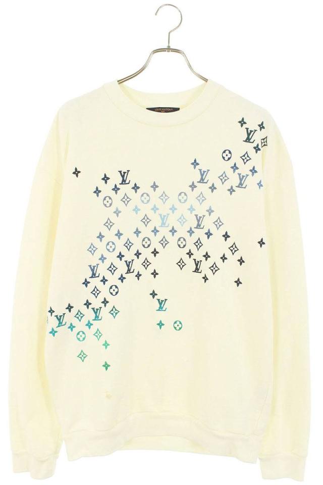 ルイヴィトン サイズ:XL 24SS RM241M IHN HQY31W グラデーションモノグラム エンブロイダリースウェット 中古 SS13