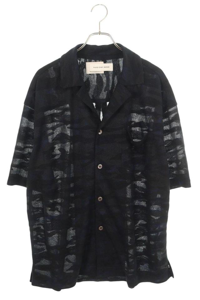 フェンチェンワン サイズ:M  FMS15SR07 カモフラ柄半袖シャツ 中古 BS99