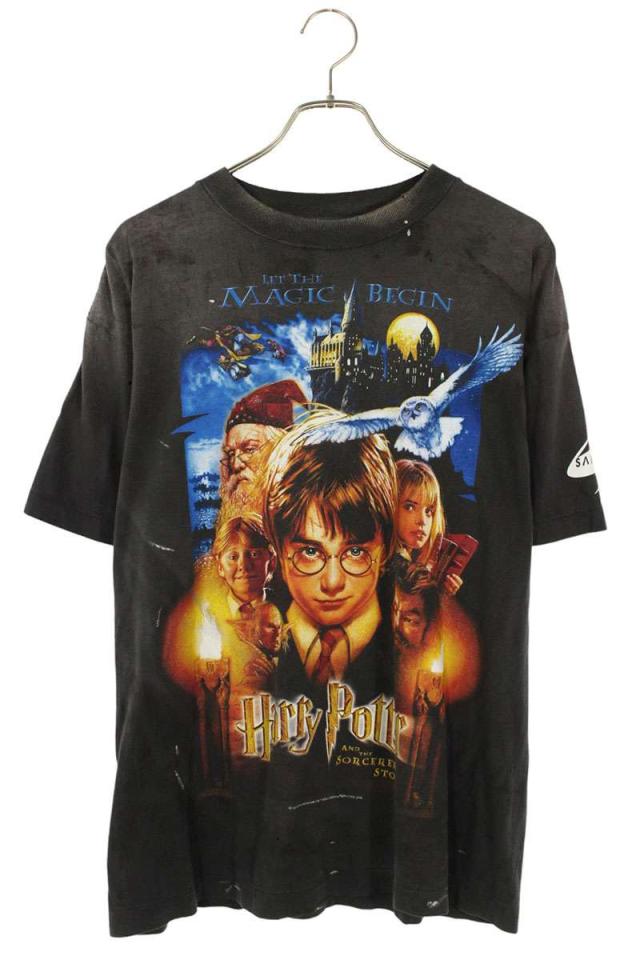 セントマイケル サイズ:S  25AW  SM-HR1-0000-C44 ムービープリントTシャツ 中古 SB01