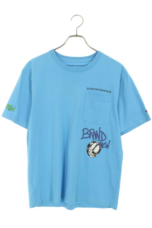 クロムハーツ サイズ:M  PPO BRAIN NEW T-SHRT MATTY BOYブレインニュープリントTシャツ 中古 SJ02