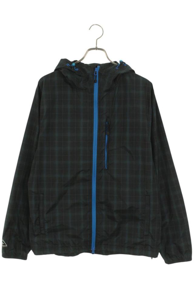 ステューシー サイズ:L チェック柄ナイロンジップパーカーブルゾン 中古 BS99