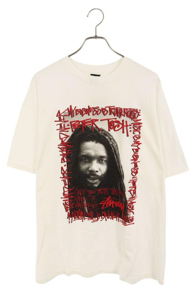 ステューシー サイズ:XL  PETER TOSH フォトプリントTシャツ 中古 SB01