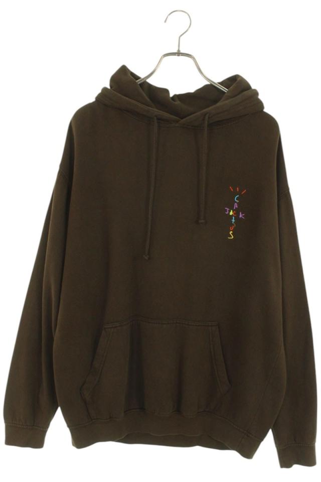 トラヴィススコット サイズ:L バックロゴプルオーバーパーカー 中古 BS99