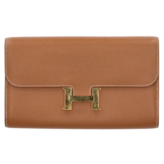 エルメス   コンスタンストゥーゴー Z刻印 G金具エプソン財布 中古 SS13