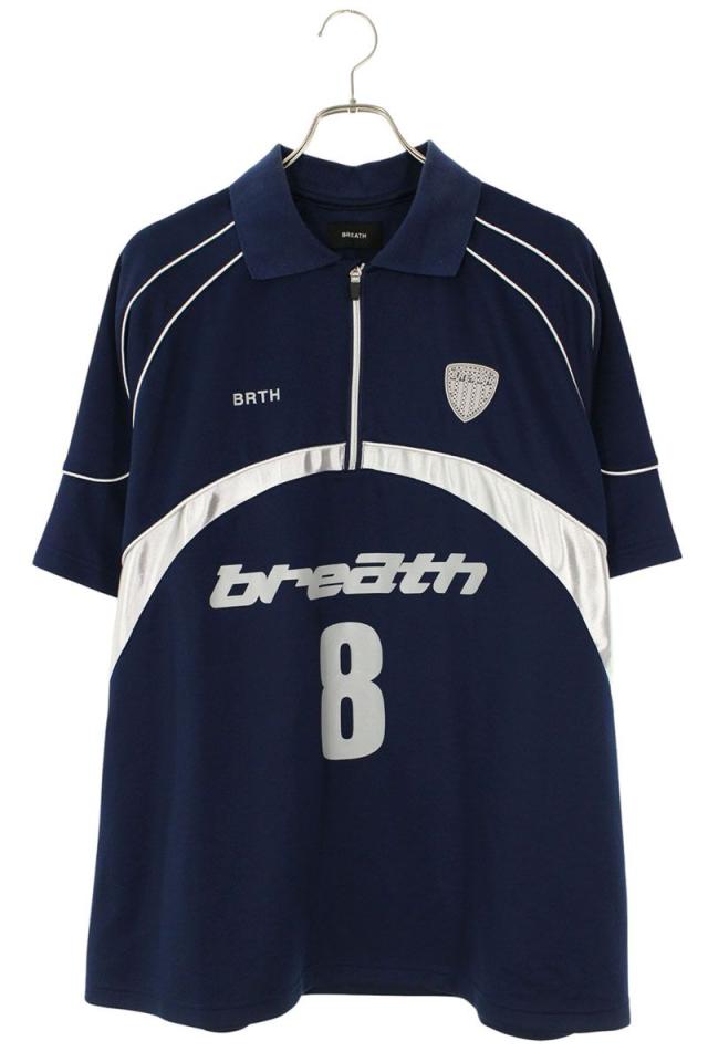 ブレス サイズ:L  BR23SS-S2001 ハーフジップゲームシャツTシャツ 中古 BS99