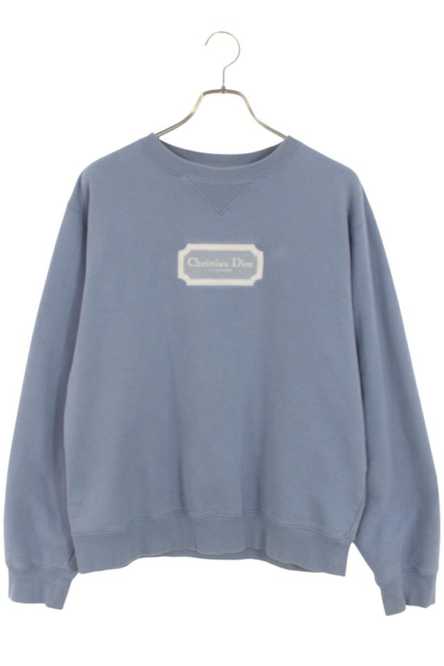 ディオール サイズ:M  23AW  343J694A0531 ロゴ刺繍クルーネックスウェット 中古 SS13