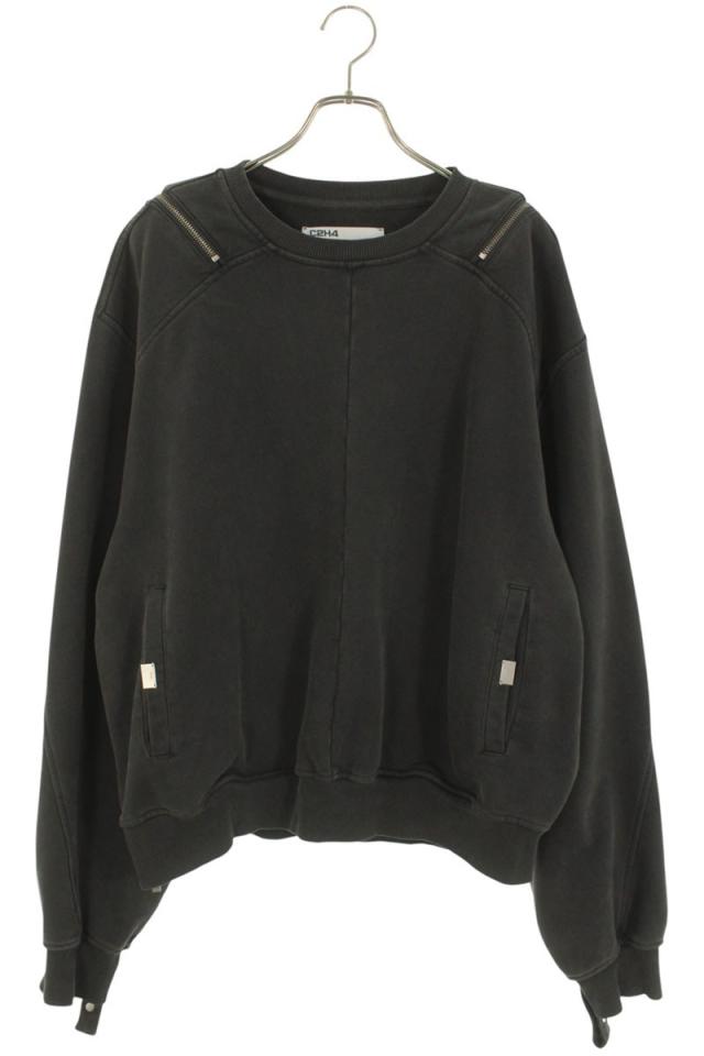 シーツーエイチフォー サイズ:L  R008-HD021 ジップディティールスウェット 中古 BS99