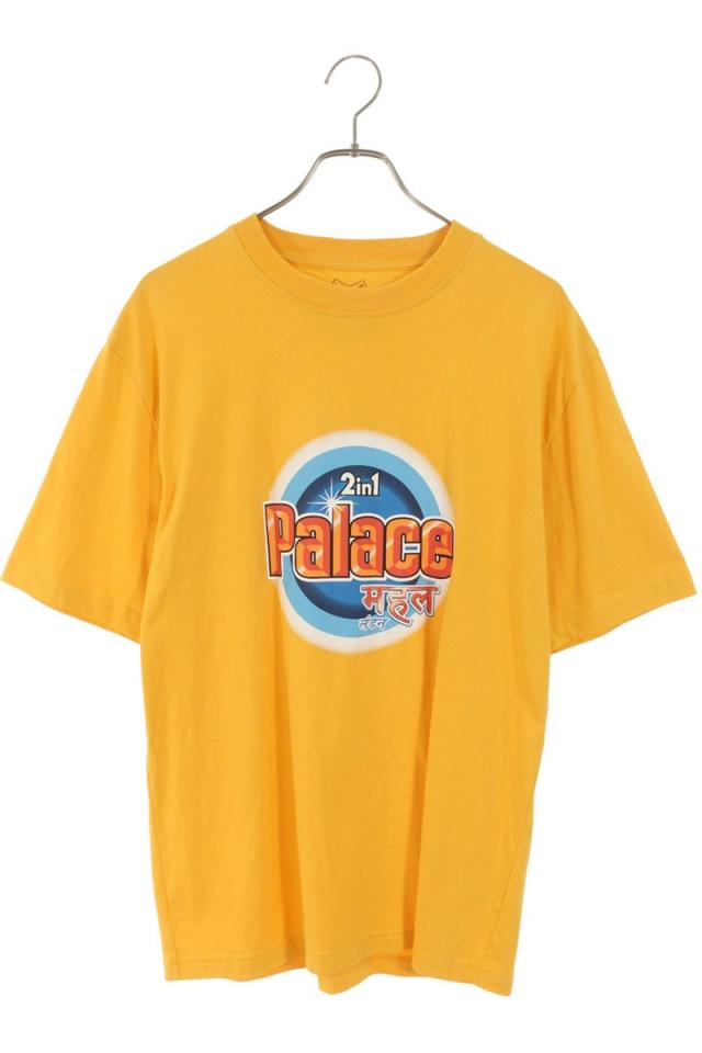 パレス サイズ:M  WASHED T-SHIRT フロントプリントTシャツ 中古 BS99