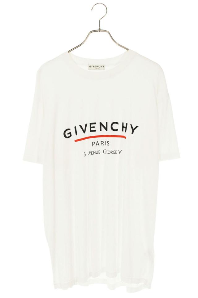 ジバンシィ サイズ:M  20SS  BM70U23002 ロゴプリントTシャツ 中古 BS99