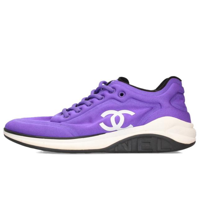 シャネル サイズ:42  G34764 ココマークローカットスニーカー 中古 BS99