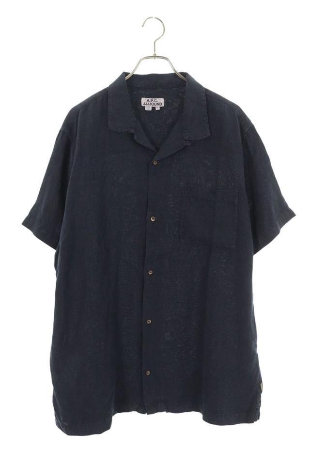 アーペーセー  ジョウンド サイズ:XL  25SS  Weekend Shirt リネンオープンカラー半袖シャツ 中古 BS99