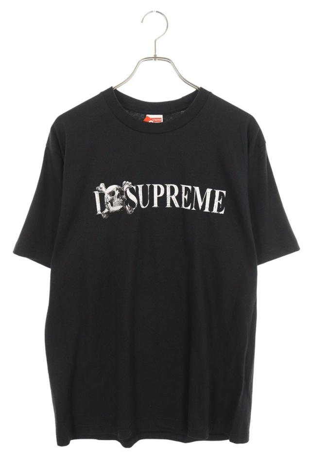 シュプリーム サイズ:M  25AW  Skull Tee スカルロゴプリントTシャツ 中古 SB01