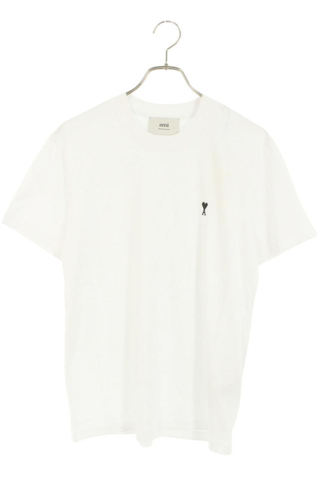 アミアレクサンドルマテュッシ サイズ:XS  HTS346.724 ハートロゴ刺繍Tシャツ 中古 OM10