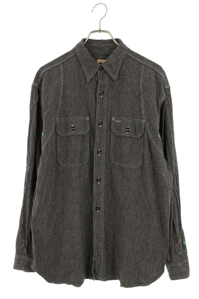 キャピタル サイズ:3  K2504LS141 パッチベンチレーターワーク長袖シャツ 中古 SB01