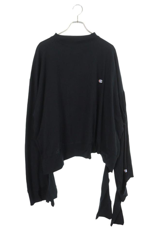 ヴェトモン  チャンピオン サイズ:S  17SS  WSS17CH1 クラッシュ加工長袖カットソー 中古 BS99