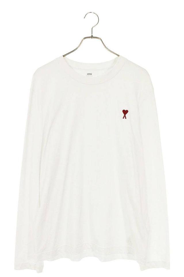 アミアレクサンドルマテュッシ サイズ:XL  UTS205.726 ハートロゴ刺繍長袖カットソー 中古 BS99