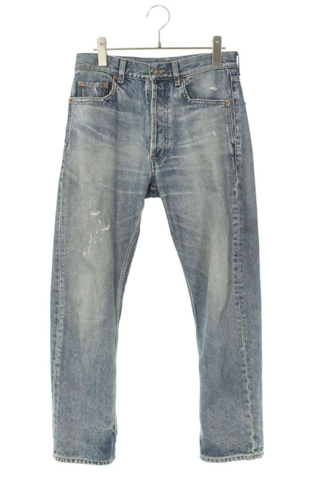 サンローランパリ サイズ:26インチ  725776 Y13KB ウォッシュド加工デニムパンツ 中古 BS99