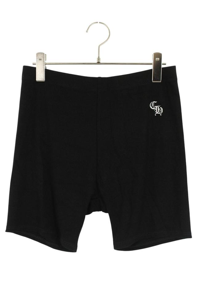 クロムハーツ サイズ:S  Y NOT CH刺繍コットンタイツショーツ 中古 SJ02