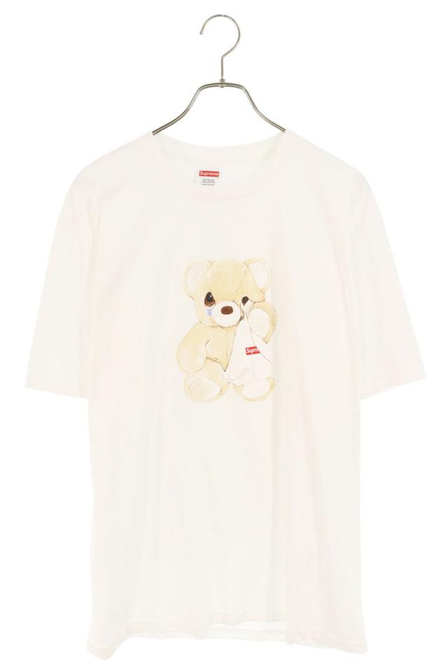 シュプリーム サイズ:L  25SS  Bear Tee ベアプリントTシャツ 中古 BS99