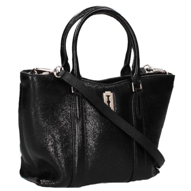 ブンク   One Eleven Mini Tote VQB2-1CO200-1BKXX レザー2WAYトートバッグ 中古 BS99