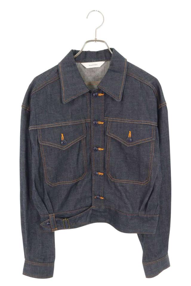 サスクワッチファブリックス サイズ:L  23SS-JKL-008 アシンメトリーデニムジャケット 中古 BS99