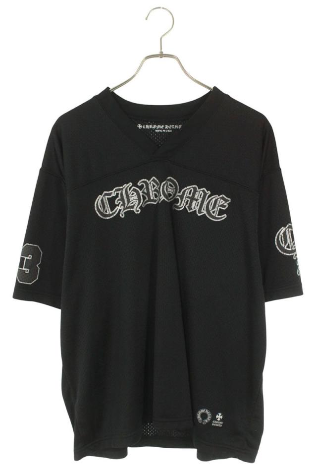 クロムハーツ サイズ:M  MESH WARM UP JERSEY TEE CHプリントTシャツ 中古 SJ02
