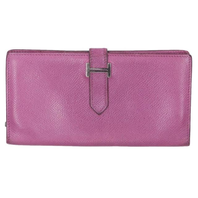 エルメス   ベアンクラシック □I刻印 SV金具財布 中古 BS99