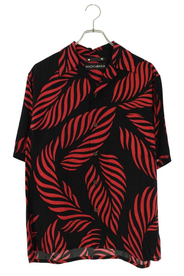 ワコマリア  マインデニム サイズ:S リーフレーヨンアロハ半袖シャツ 中古 BS99
