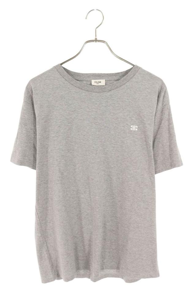 セリーヌ サイズ:XS  2X04I671Q トリオンフルーズTシャツ 中古 SB01